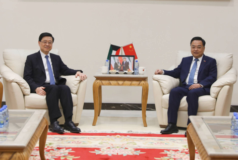 Ambassador Zhang Jianwei Meets with Chief Executive John Lee of the ...